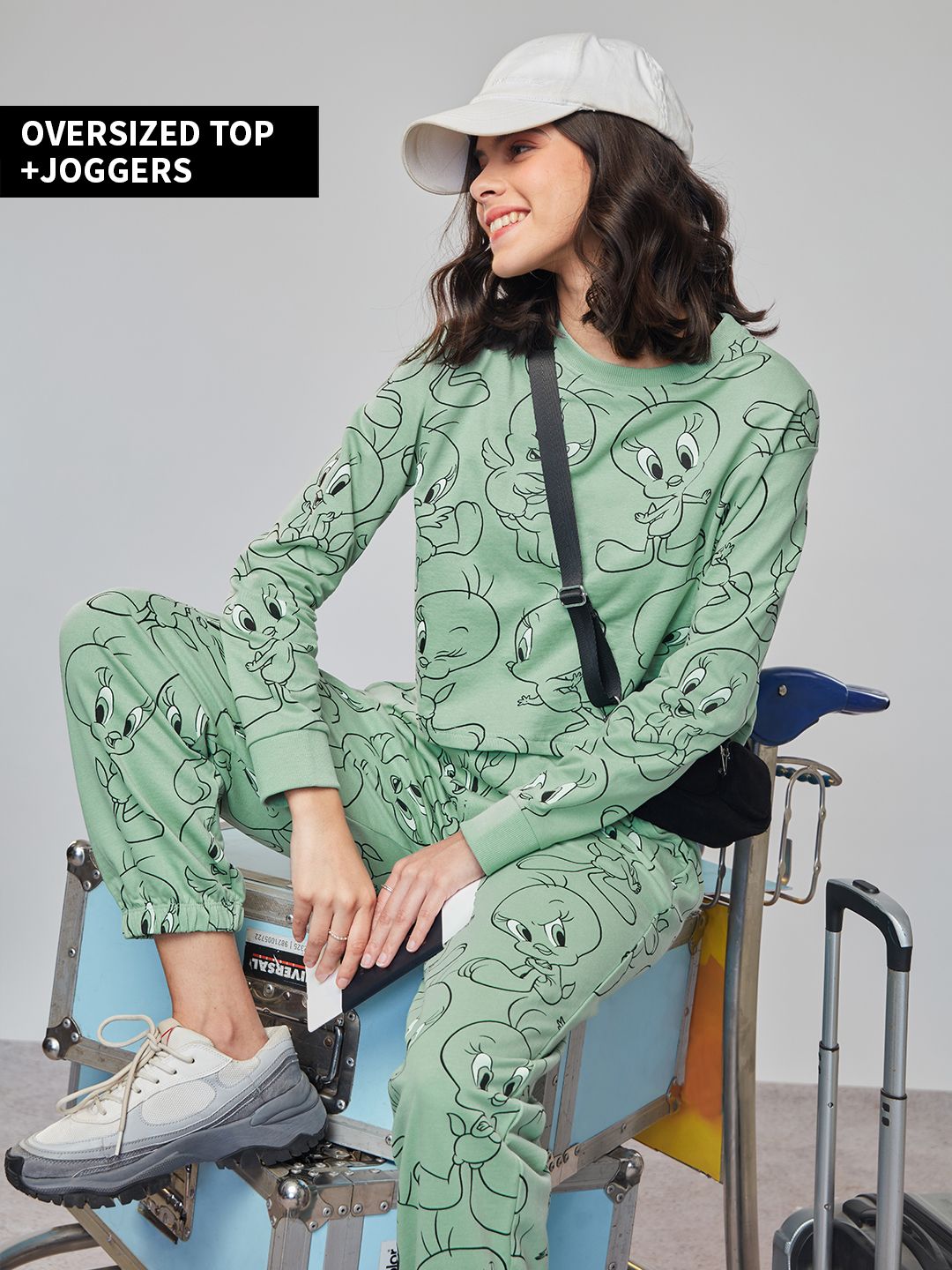 Buy Tweety Patterns Co-ord Set Online.