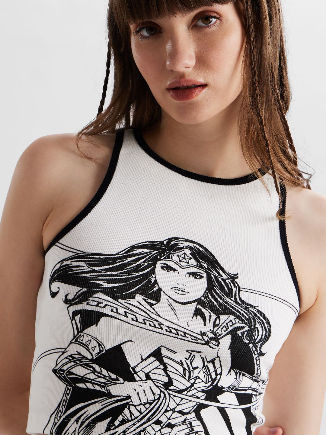 Buy Wonder Woman: Fearless Womens Tank Top online at The Souled Store.