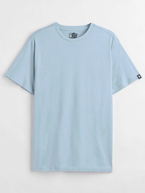 Buy Solids: Powder Blue T-Shirts Online