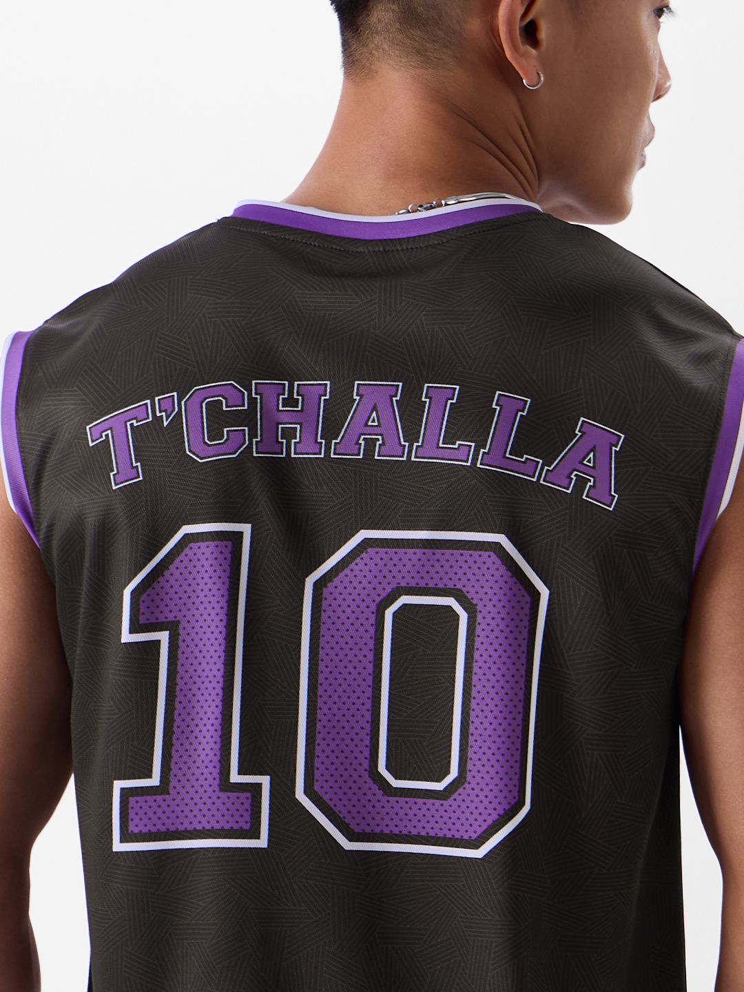 Buy Black Panther T Challa 10 Men Basketball Vest Online