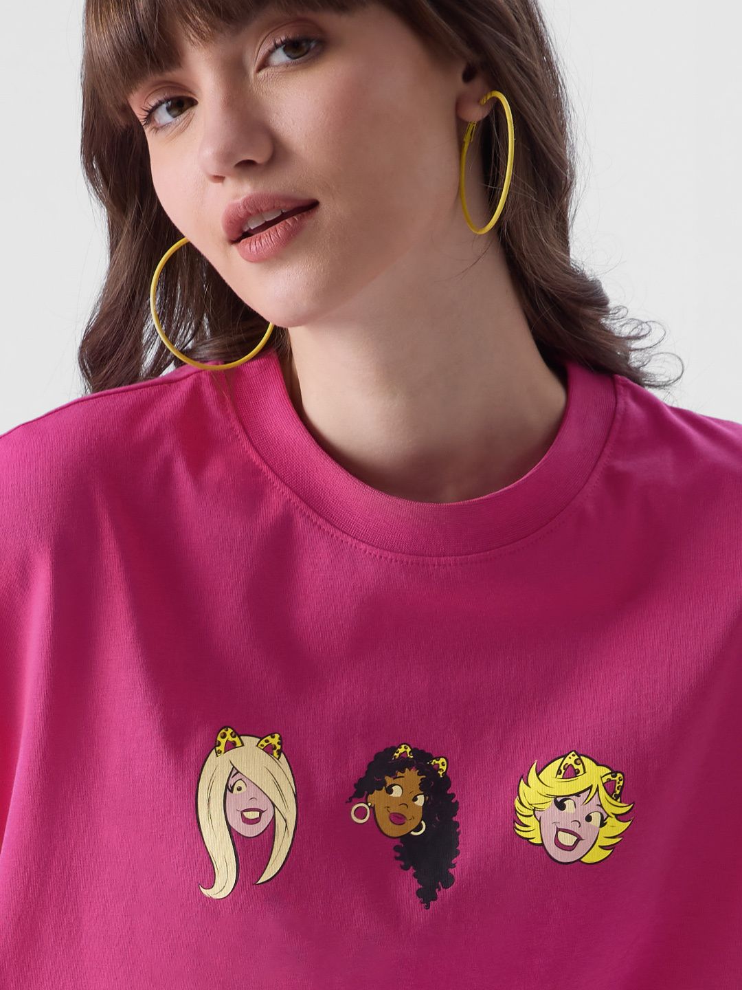 Buy Archie: Josie Band Women Oversized T-Shirts Online