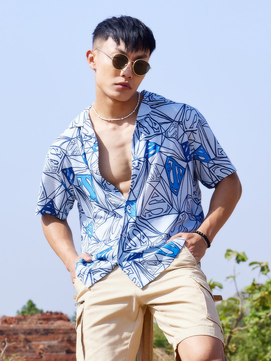 Buy Superman: Logo Men Summer Shirts Online