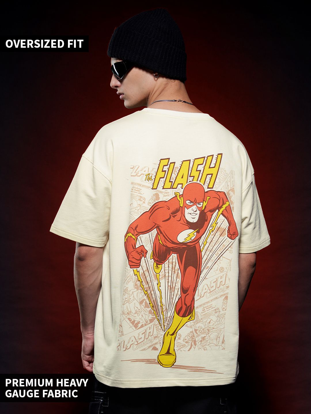 Buy The Flash: Time To Go Oversized T-Shirts Online