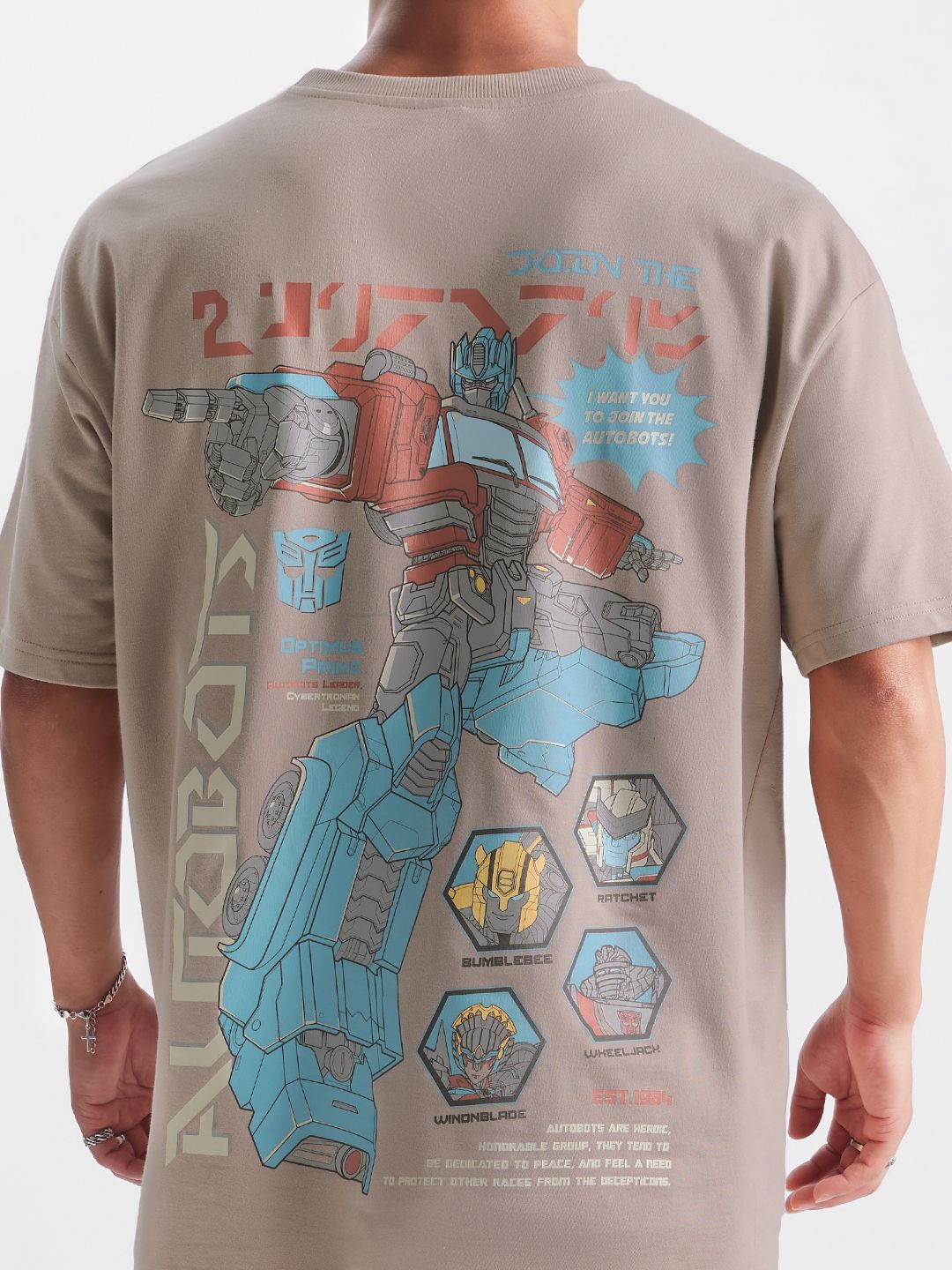 Buy Transformers: Autobots Oversized T-Shirts Online
