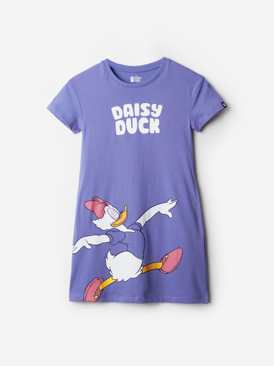 Buy Disney: Daisy Duck Girls T-shirt Dress Online