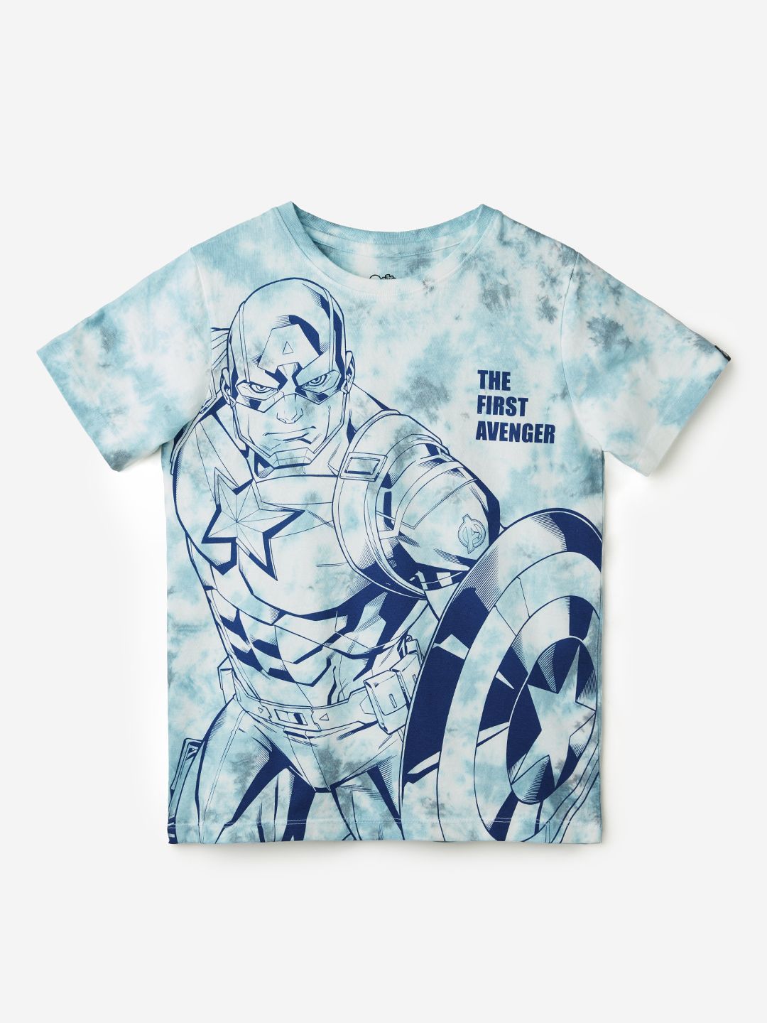 Buy Marvel: Captain America (Tie Dye) Boys T-shirt Online