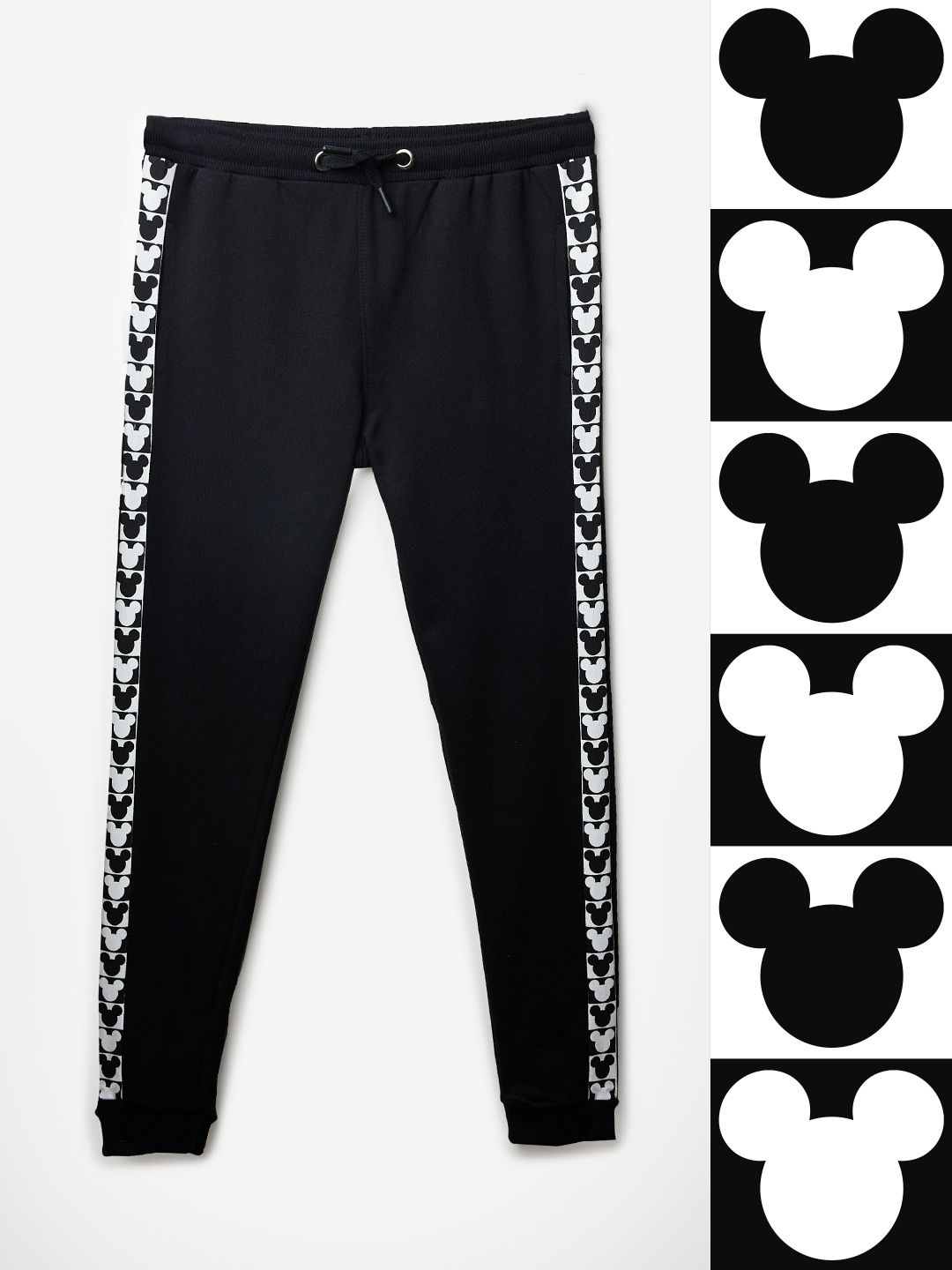 Buy Mickey Mouse: Stripes Girls Joggers Online