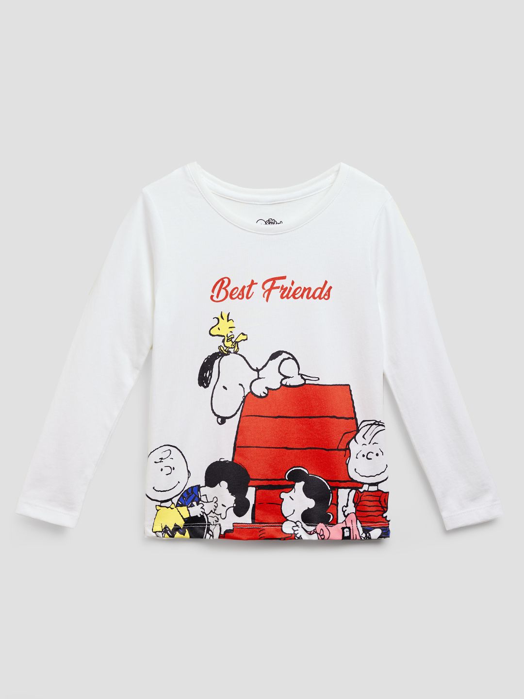 Buy Peanuts: Best Friends Girls Full Sleeve T-Shirts Online