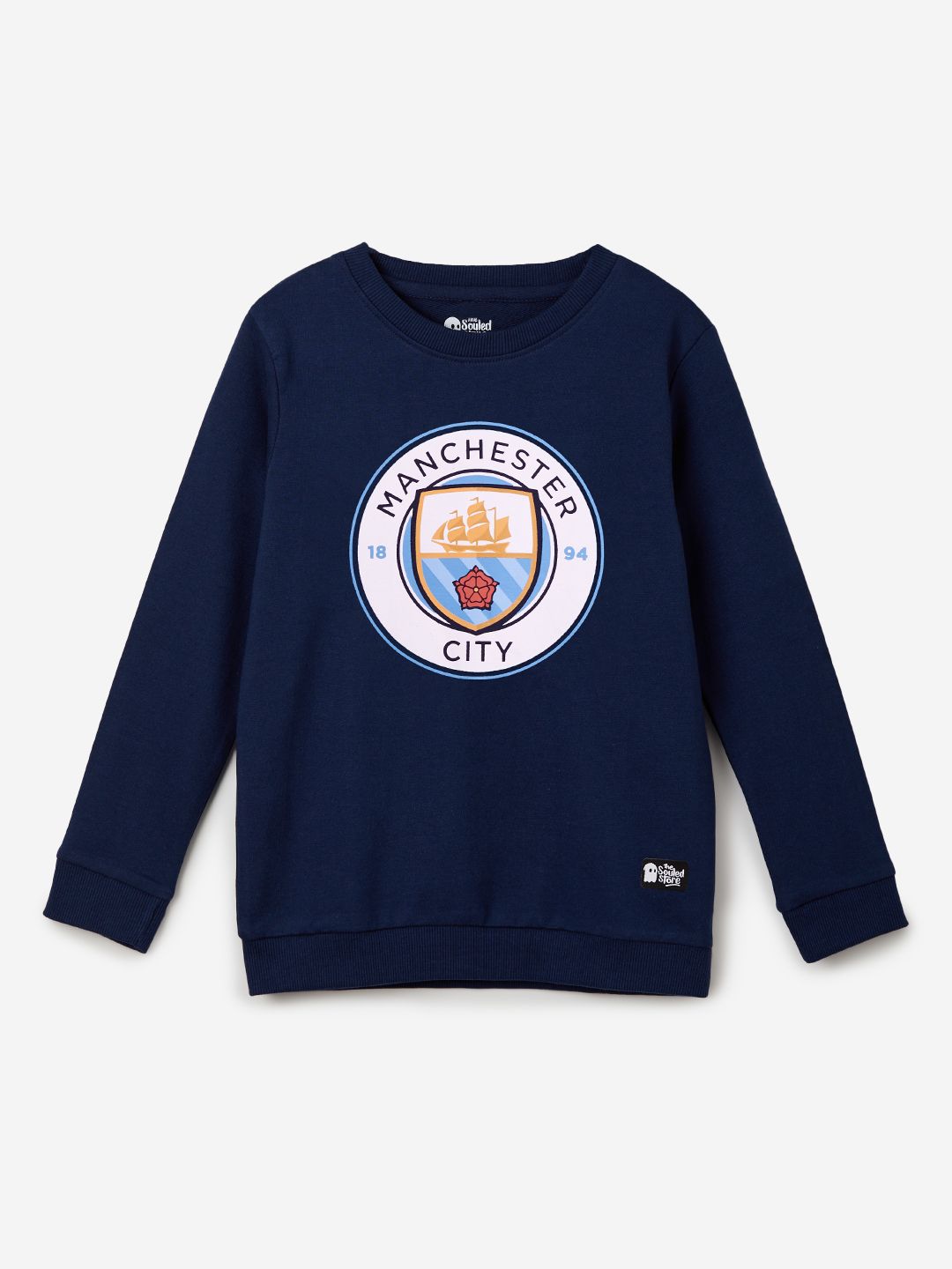 Buy Man City: Logo Sweatshirt Online