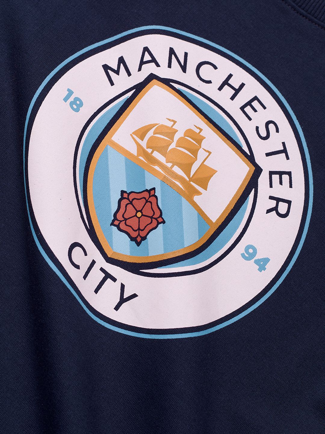 Buy Man City: Logo Sweatshirt Online
