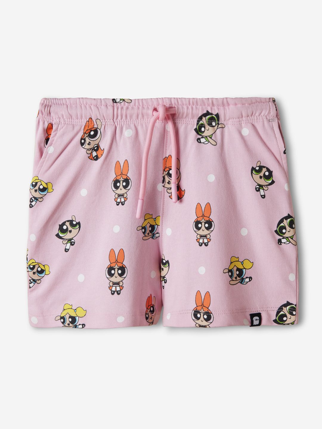 Buy Powerpuff Girls: Trio Pattern Girls Shorts Online