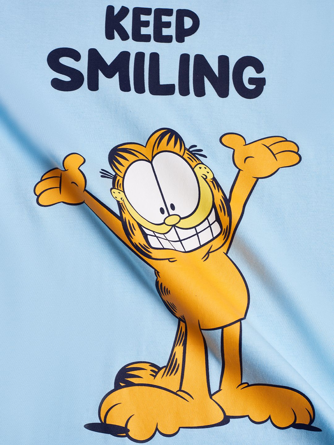 Buy Garfield: Keep Smiling Girls T-shirt Online