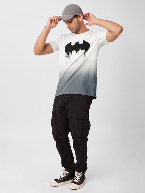 Buy Batman: Logo (Drip) Half Sleeve T-Shirts Online