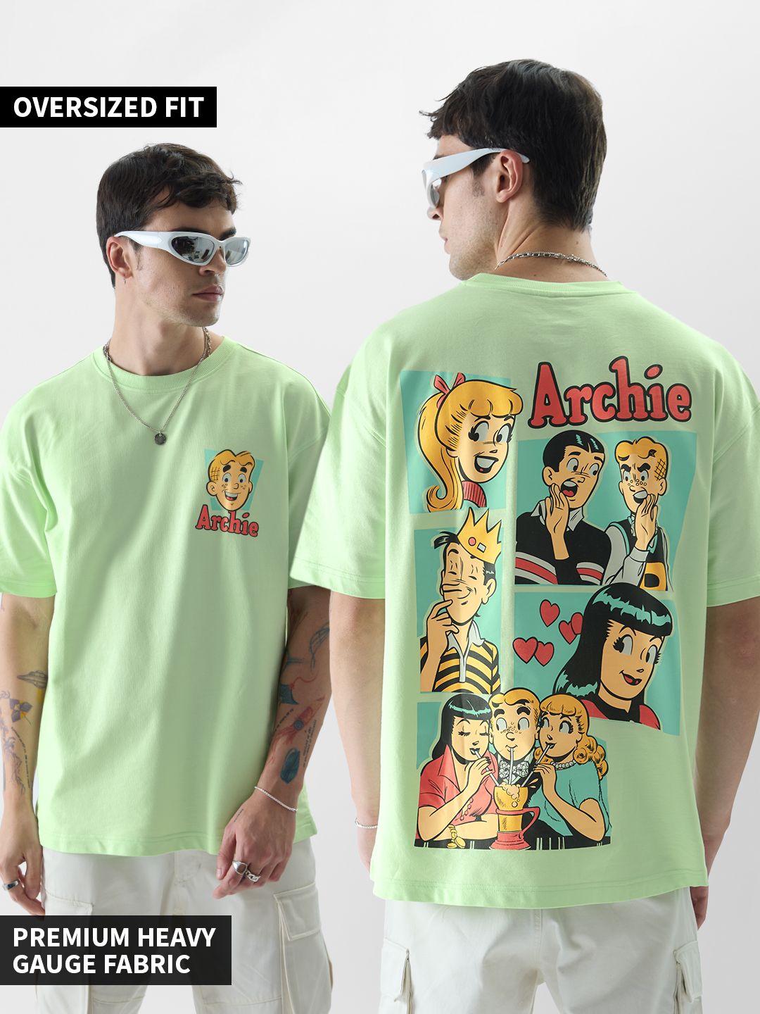 Buy Archie: The Gang Oversized T-Shirt Online