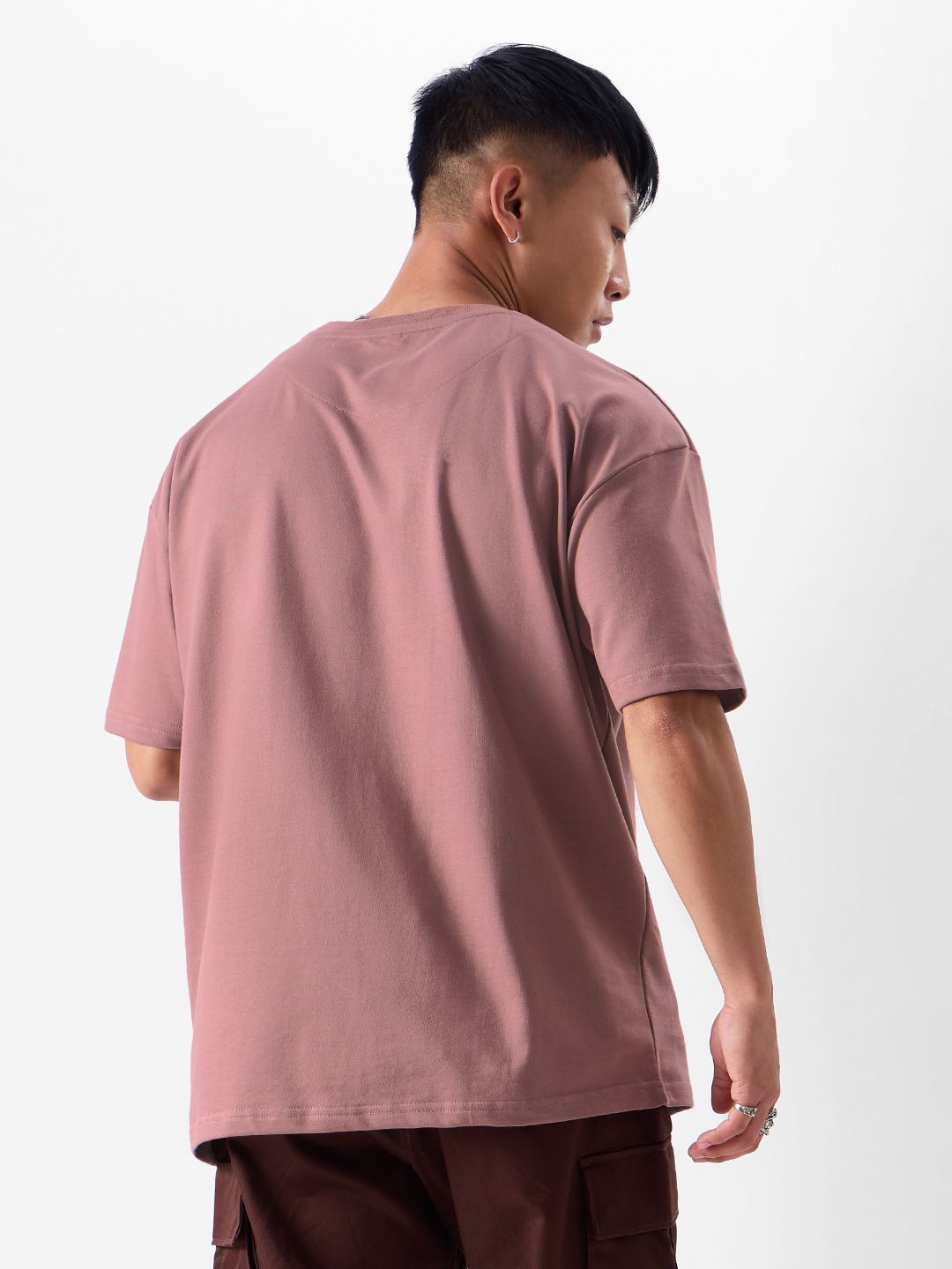 Buy Solids: Dusty Oversized T-Shirts Online