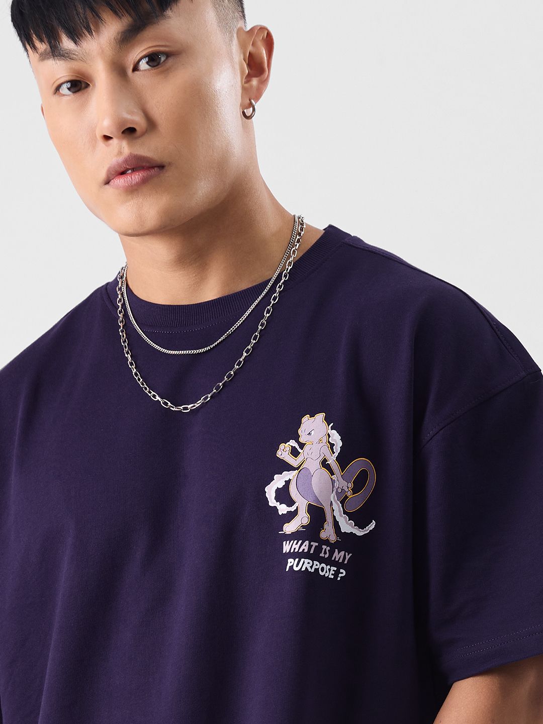 Buy Pokémon: Mewtwo Oversized T-Shirts Online