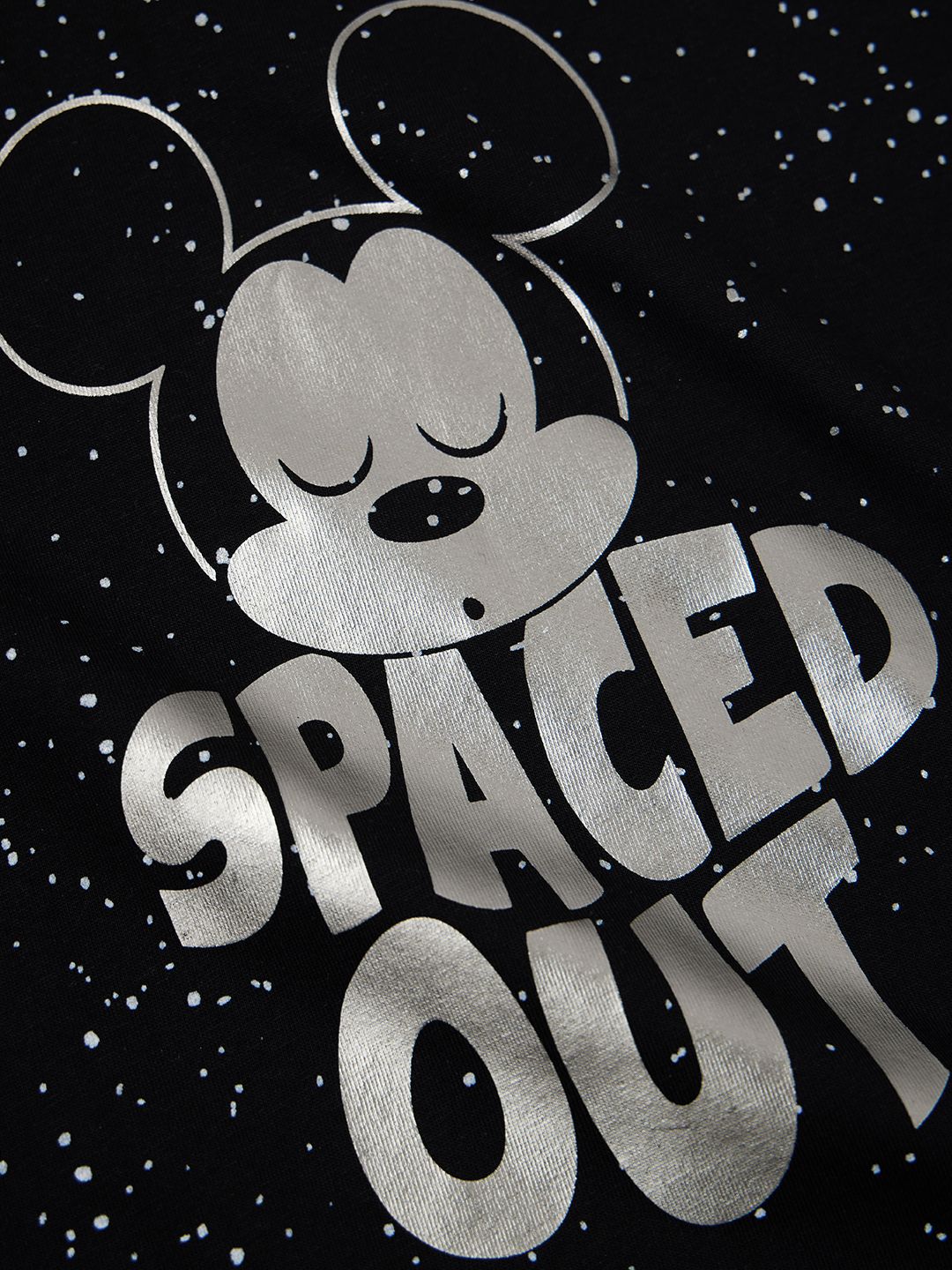 Disney: Spaced Out ft. Mickey Mouse (Oversized) Girls Cotton Oversized ...