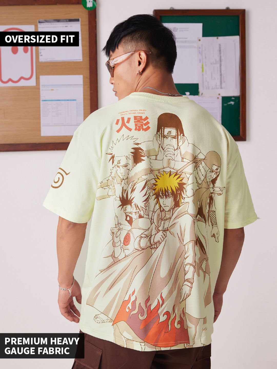 Buy Naruto: Hokage Oversized T-Shirts Online