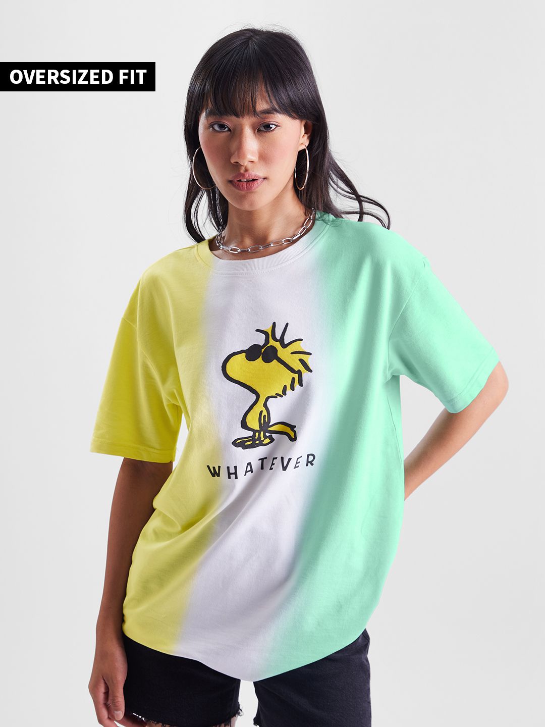 Buy Solids: Emerald Green Boyfriend Tshirt Online