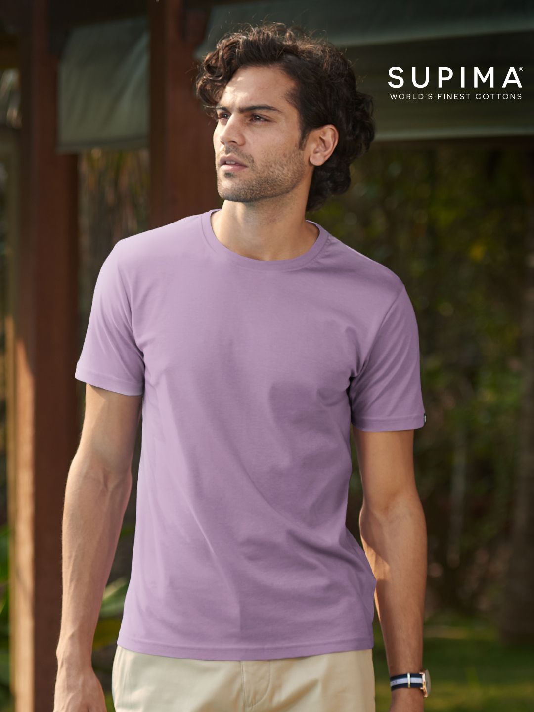 Buy Solids: Orchid (Supima) T-Shirts Online