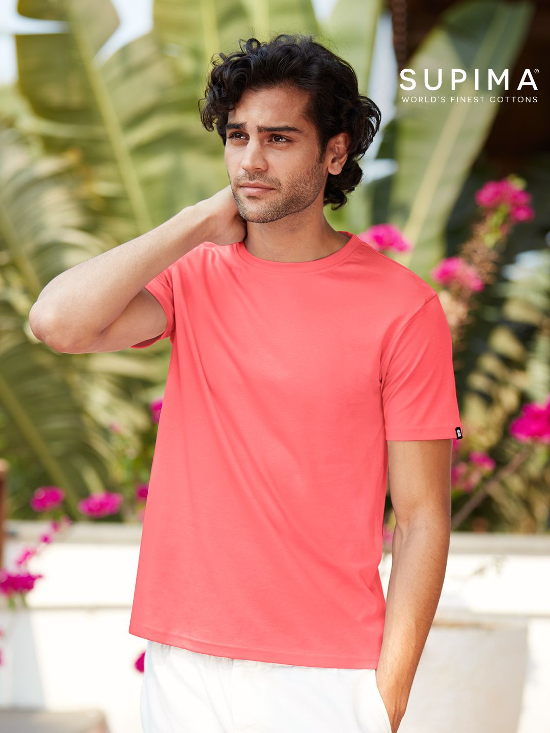 Buy Solids: Watermelon (Supima) T-Shirts Online