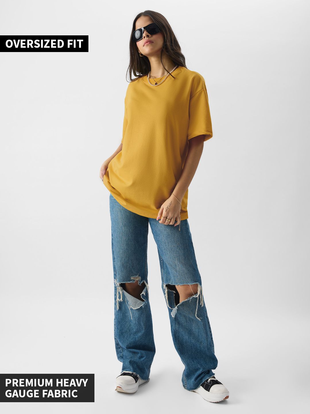 Buy SpongeBob: All The Right Angles Women Oversized T-Shirts Online