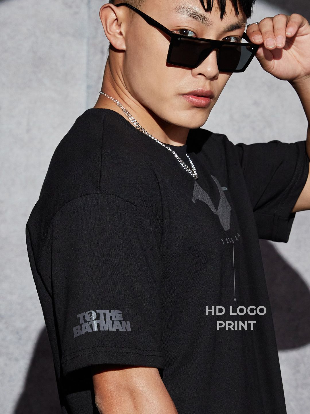 Buy Batman: The Bat Sigil Oversized T-shirt Online