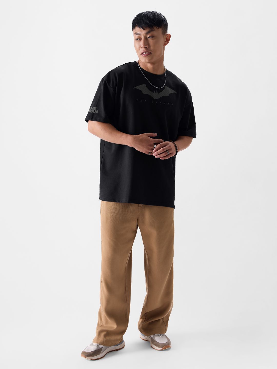Buy Batman: The Bat Sigil Oversized T-shirt Online