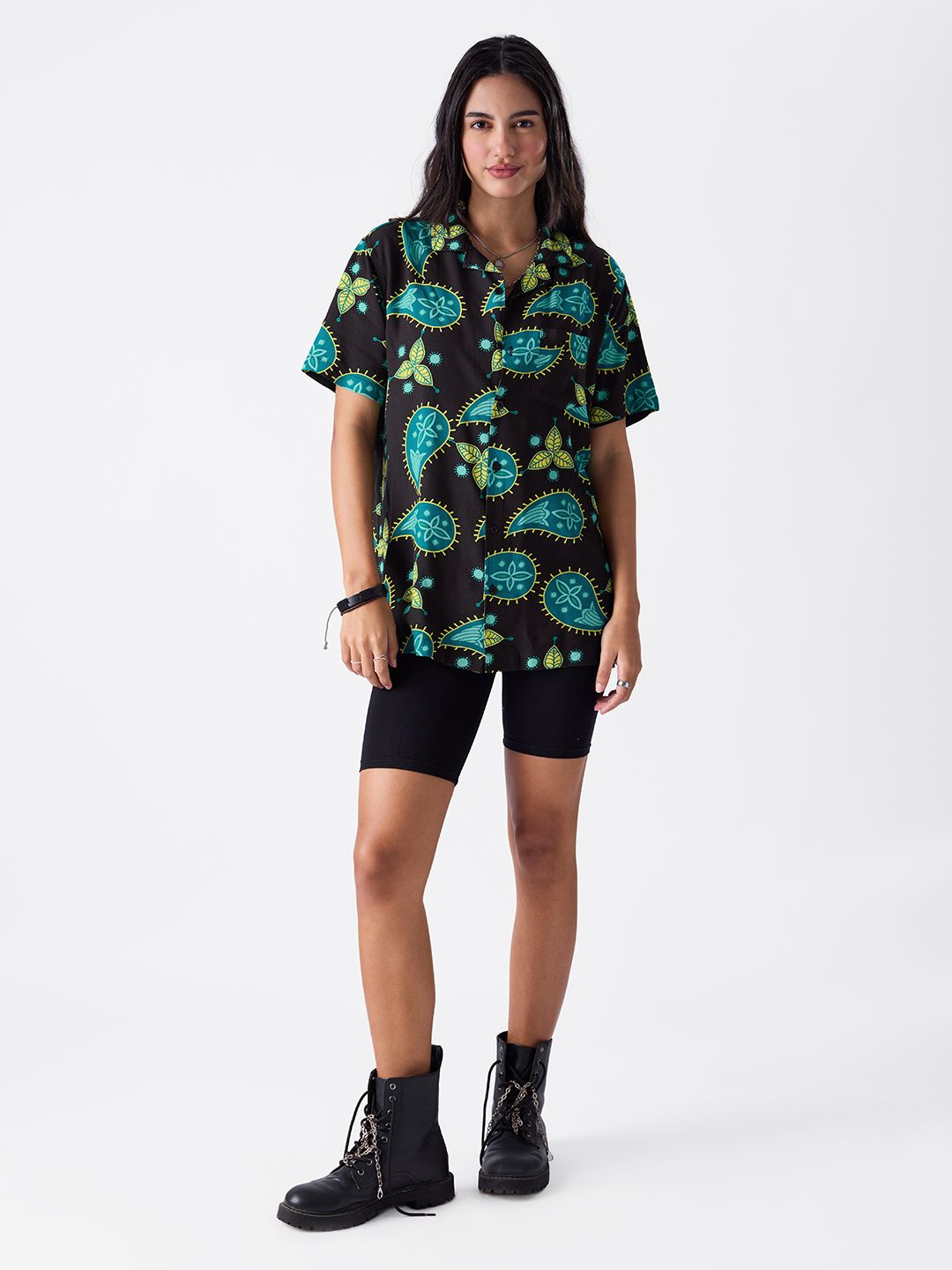 Buy Misty Jade Boyfriend Shirt Online