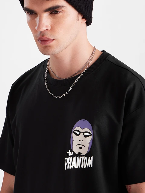 Buy The Phantom: Graphic Print Oversized T-Shirts Online
