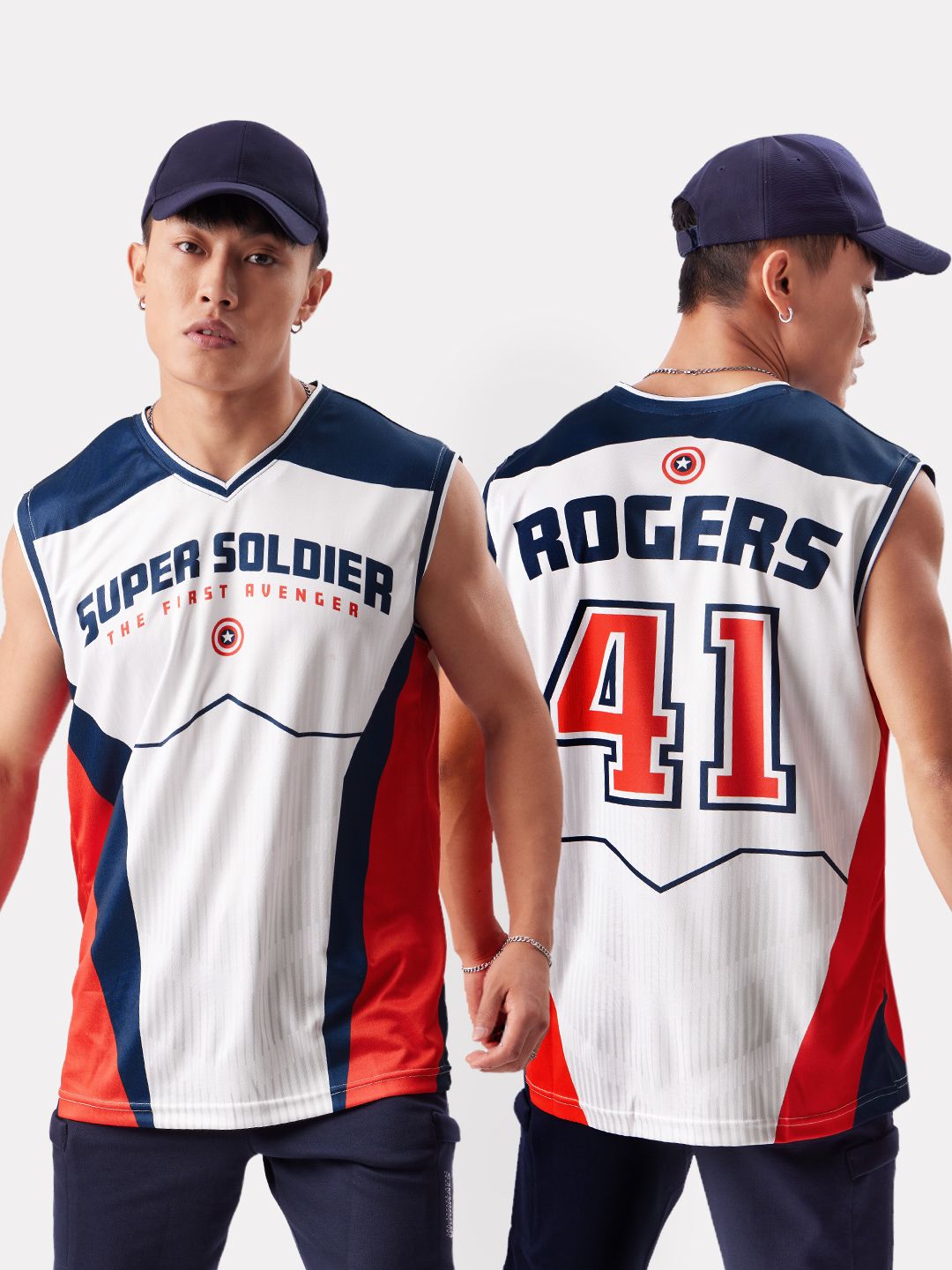 Buy Captain America: 42 Vest Online.