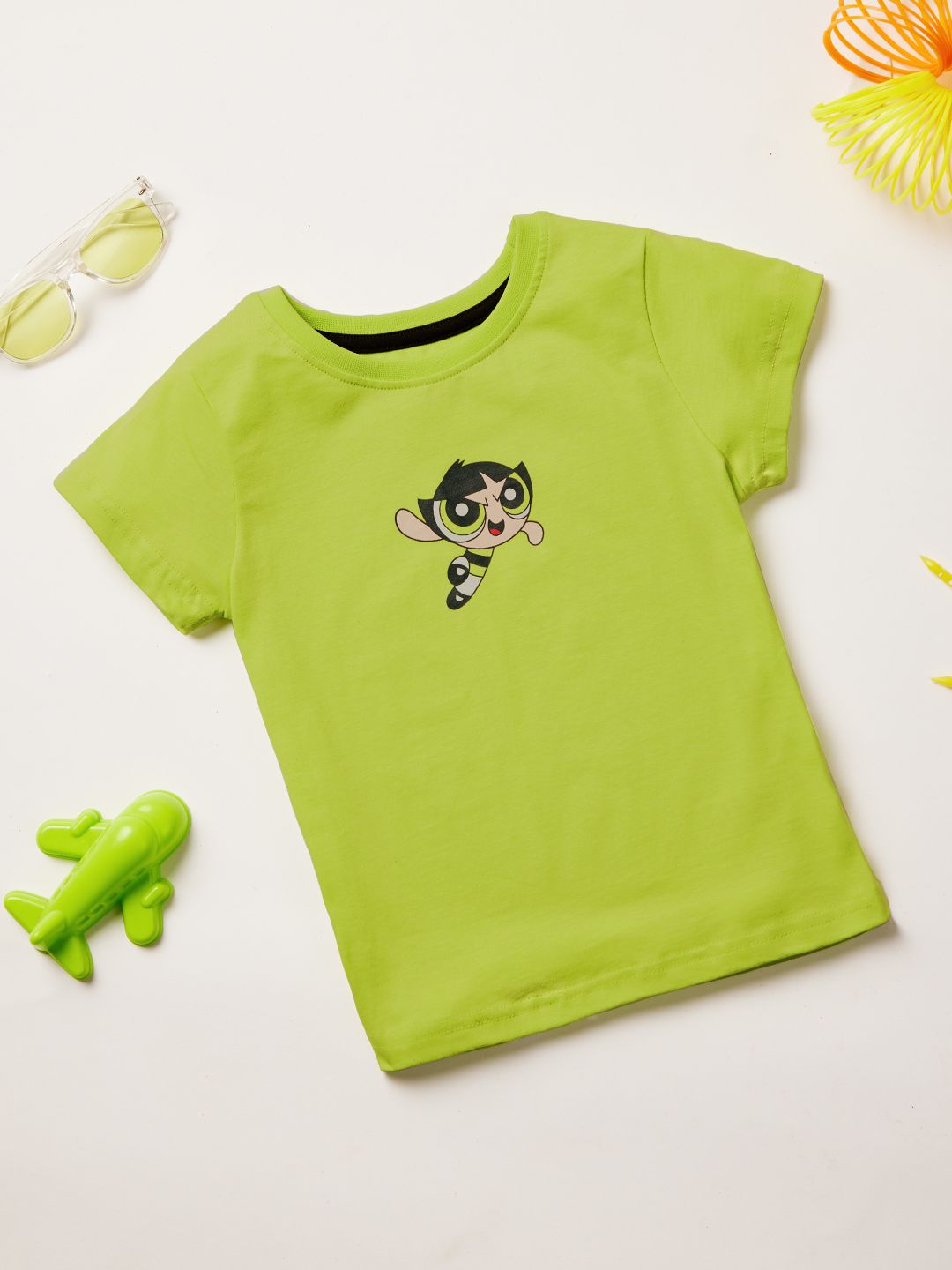 Buy Powerpuff Girls: Buttercup Girls T-shirt Online