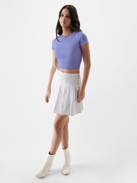 Buy Solids: Periwinkle Women Cropped Tops online at The Souled Store.