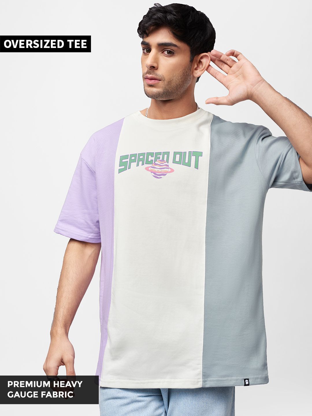 Buy Spaced Out Oversized T-Shirts Online
