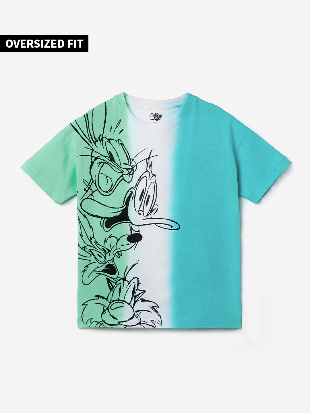 Buy Looney Tunes: Crazy Gang Boys Oversized T-shirts Online