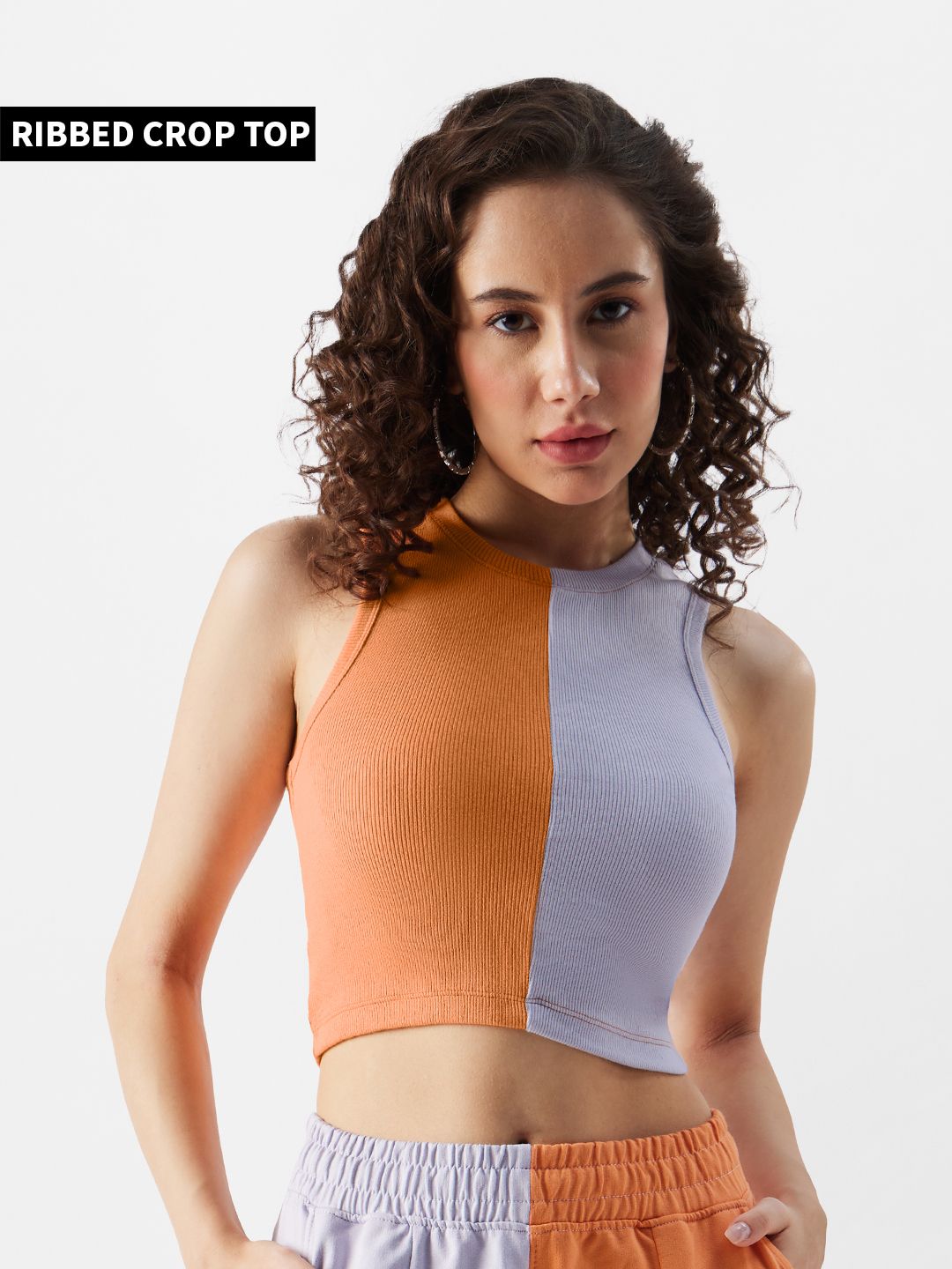 Buy TSS Originals: Sunset Hues Womens Cropped Tank Top online at The Souled Store.