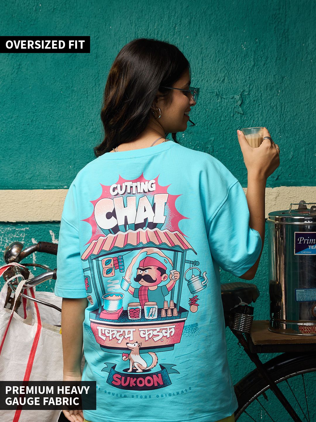 Buy TSS Originals: Cutting Chai Boyfriend T-Shirts Online