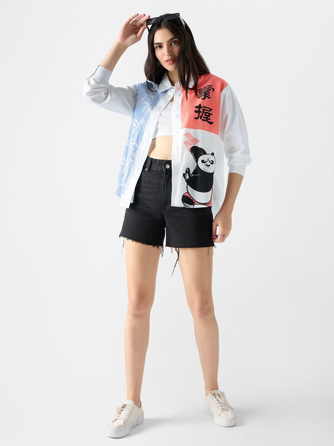 Buy Kung Fu Panda: Fearless Women Boyfriend Shirts online at The Souled ...