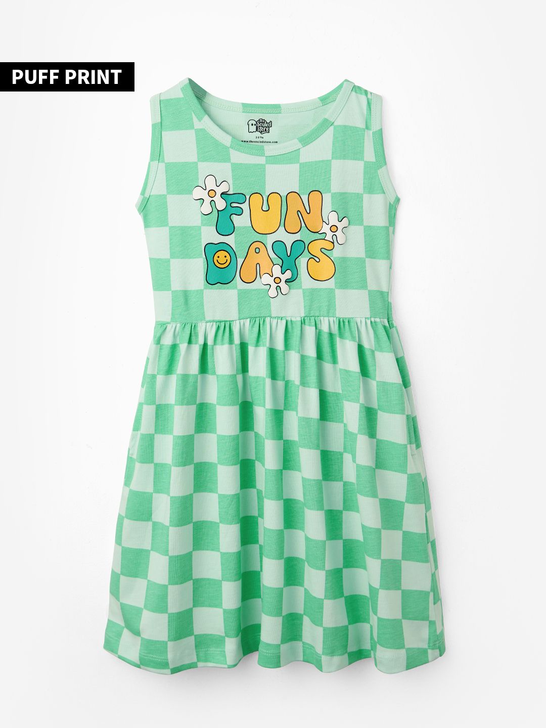TSS Originals: Fun Days Girls Cotton T-Shirt Dresses