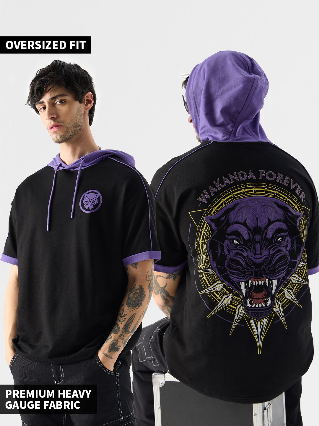 Buy Black Panther: Wakanda Forever Hooded T-Shirts Online