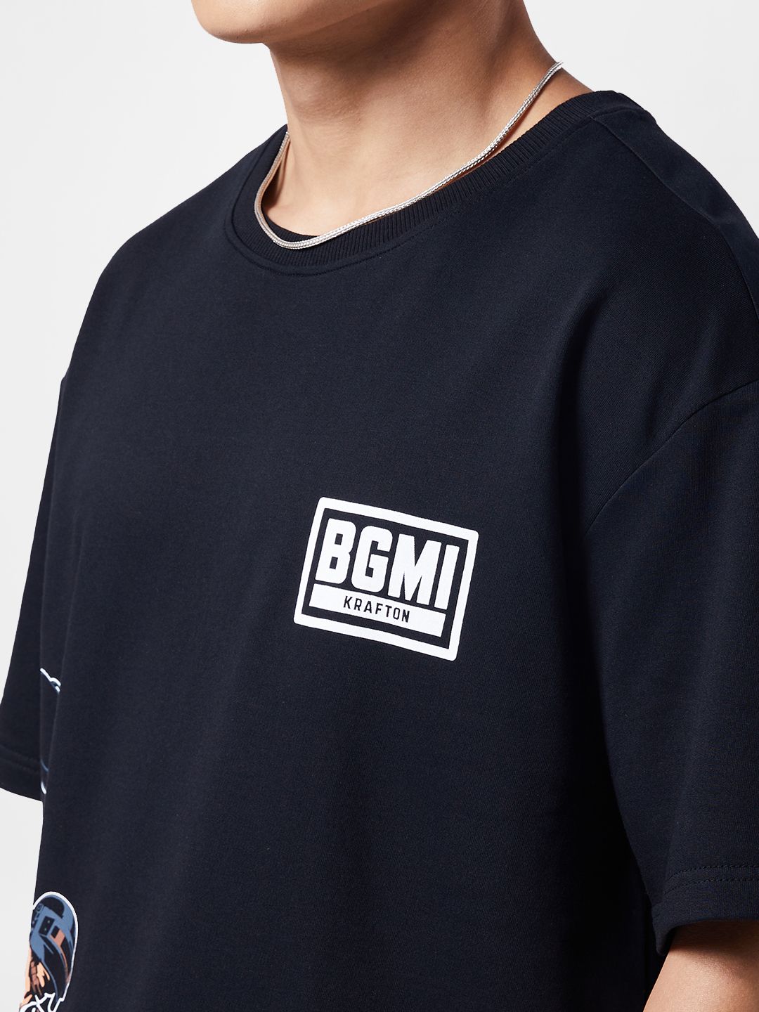 Buy BGMI: Pan Fight Oversized T-shirt Online