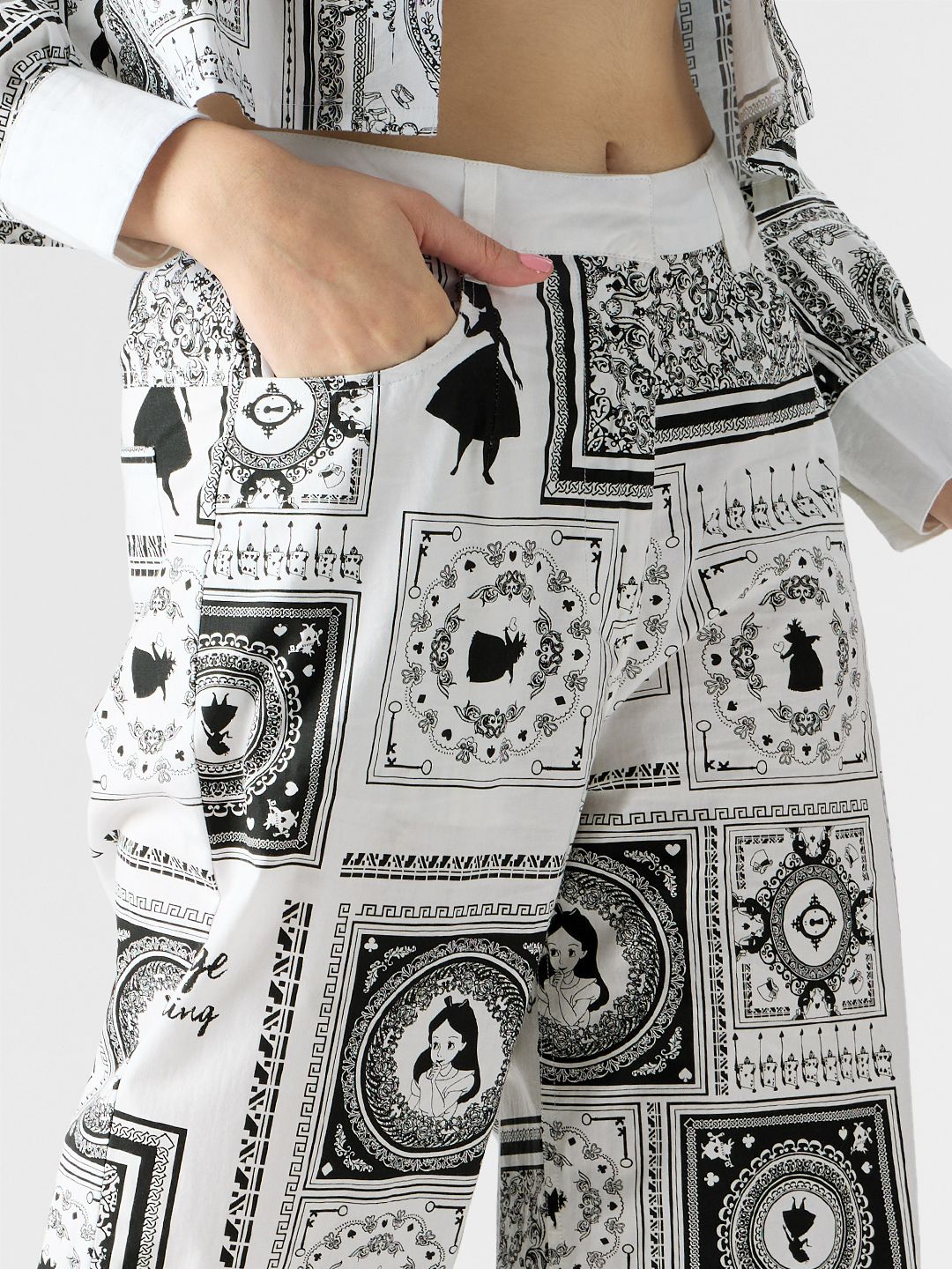 Buy Disney: Alice In Wonderland Women Pants Online at The Souled Store.