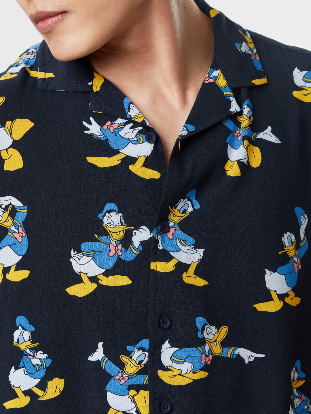 Buy Donald Duck Pattern Summer Shirts Online