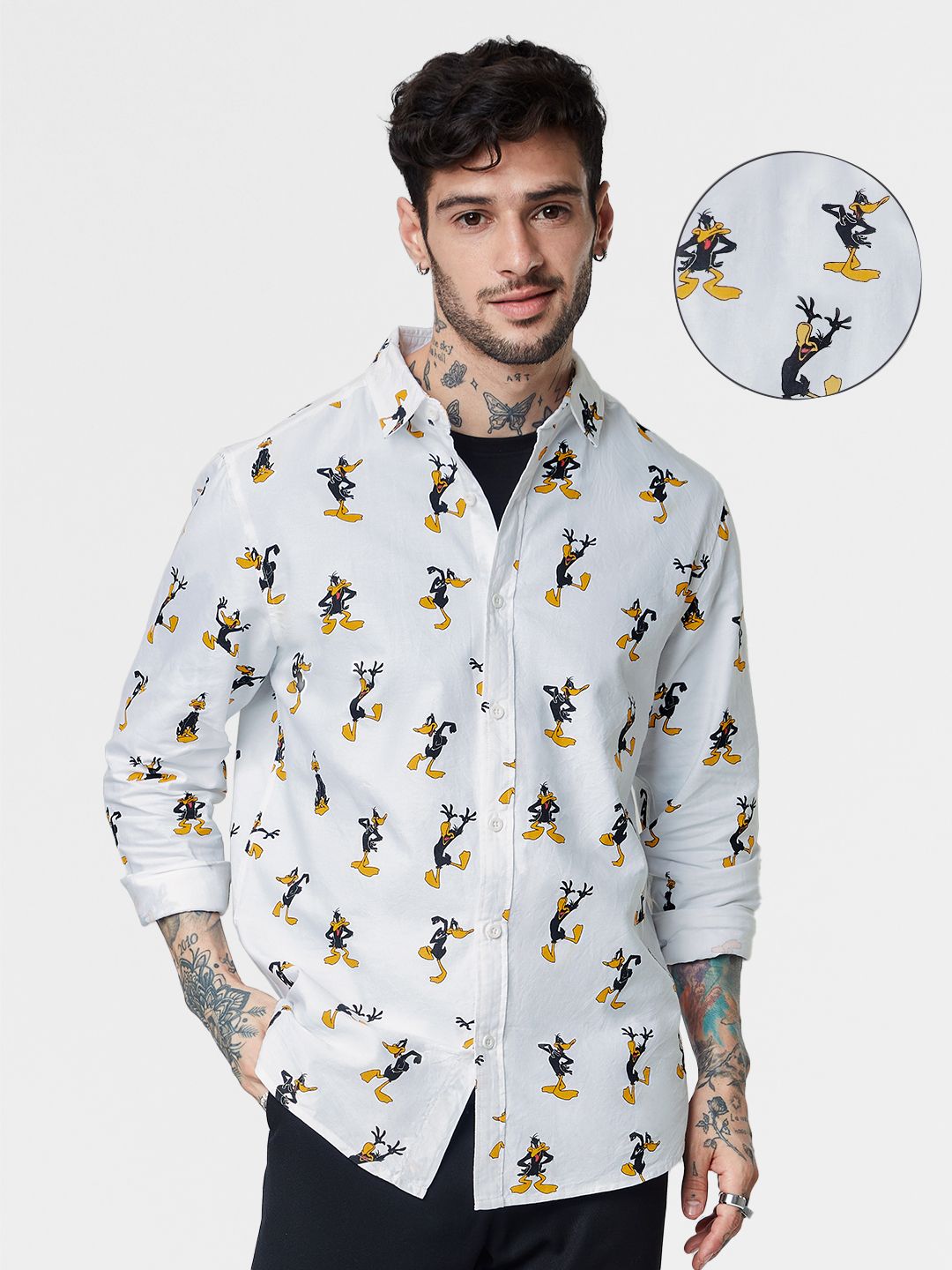 Buy Daffy Duck: Patten Men's Shirt Online