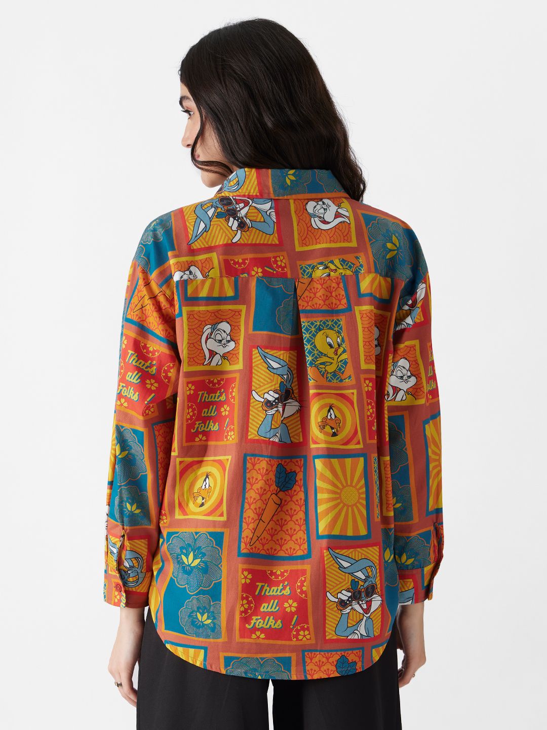 Buy Looney Tunes: Indie Vibes Women Boyfriend Shirts online at The ...