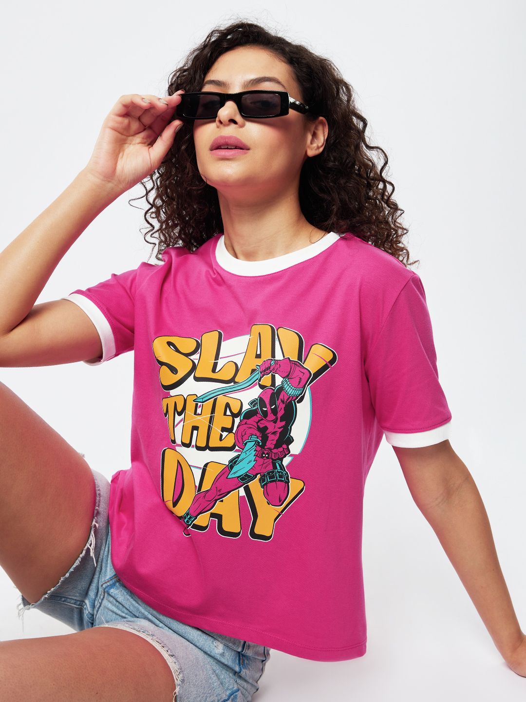 Buy Deadpool: Slay The Day Women's T-Shirt