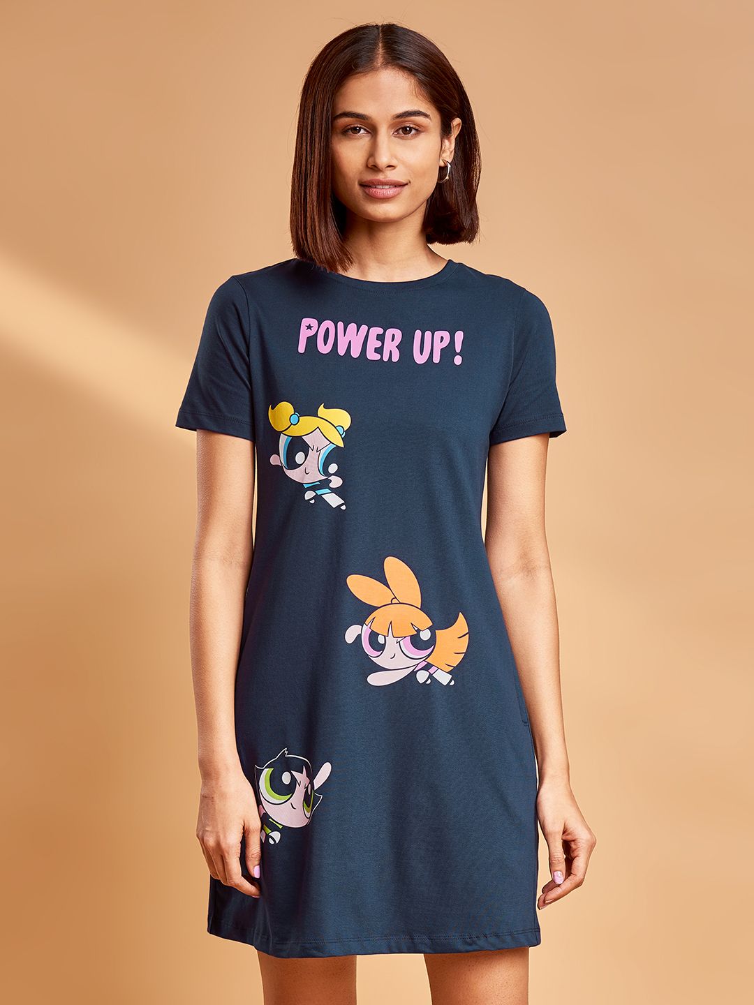Powerpuff Girls Girl Power Women Pocket Dresses Online