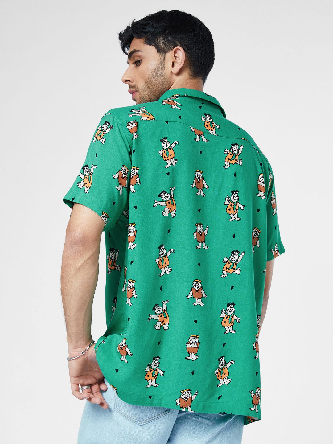 Buy The Flintstones: Pattern Summer Shirts Online