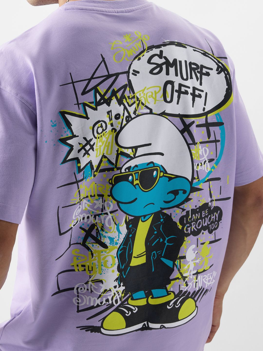 Buy Smurfs: Smurf off! Oversized T-Shirts Online