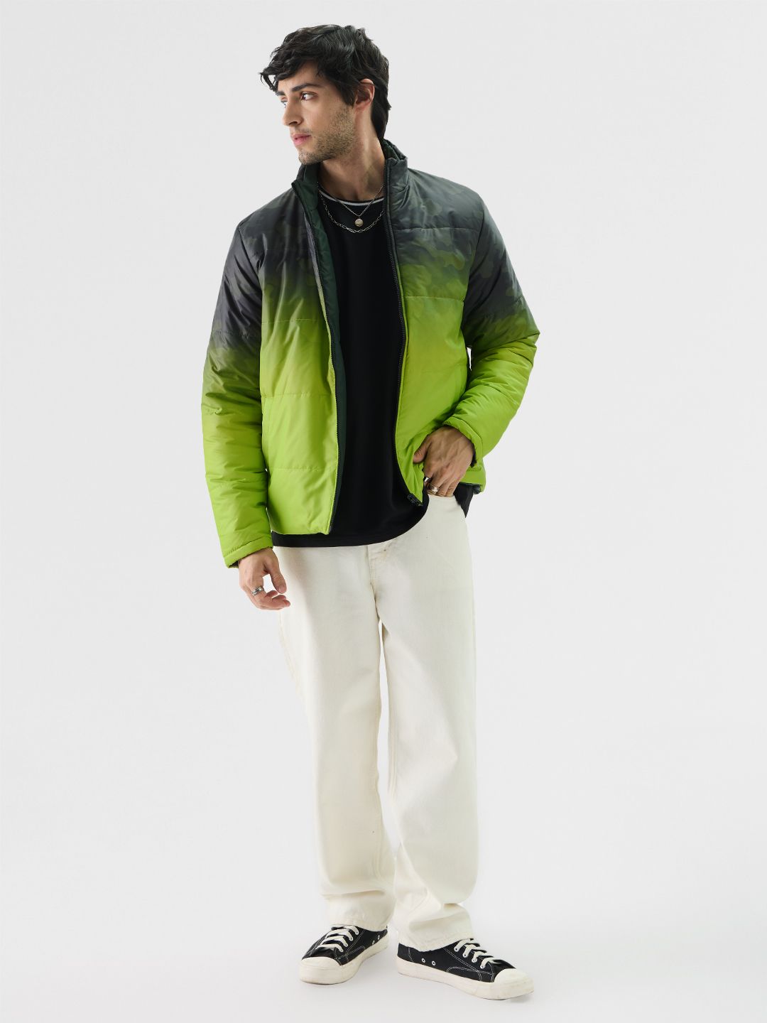 Buy TSS Originals: Camo Fade Mens Puffer Jacket Online